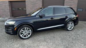 Blue Audi Q7 2017 in Vilnius, with an engine capacity of 3.00 L and mileage of 236 thousand km for 11700 €, photo 9 on AUTOMOTO.COM.LV