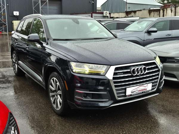 Zils Audi Q7 2017 Viļņa, ar dzinēja tilpumu 3.00 L un nobraukumu 231 tūkst. km par 19999 €, foto 1 vietnē AUTOMOTO.COM.LV