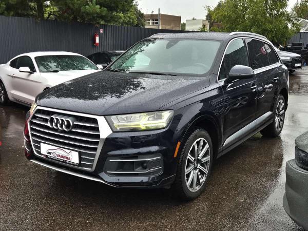 Zils Audi Q7 2017 Viļņa, ar dzinēja tilpumu 3.00 L un nobraukumu 231 tūkst. km par 19999 €, foto 4 vietnē AUTOMOTO.COM.LV
