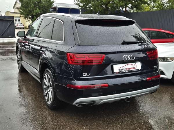 Zils Audi Q7 2017 Viļņa, ar dzinēja tilpumu 3.00 L un nobraukumu 231 tūkst. km par 19999 €, foto 5 vietnē AUTOMOTO.COM.LV