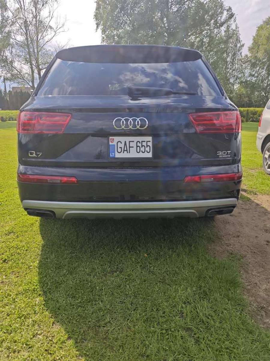 Zils Audi Q7 2017 Biržai, ar dzinēja tilpumu 3.00 L un nobraukumu 133 tūkst. km par 19500 €, foto 1 vietnē AUTOMOTO.COM.LV