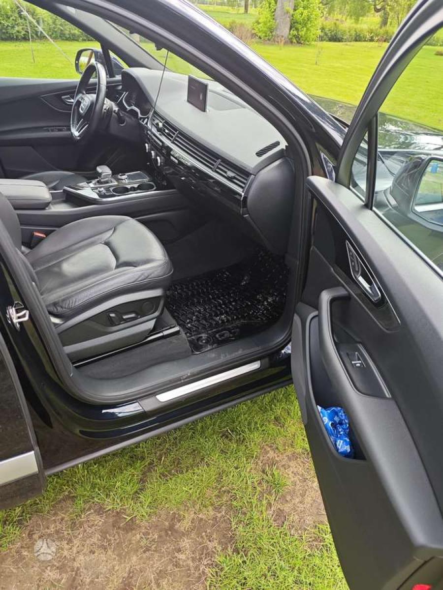 Zils Audi Q7 2017 Biržai, ar dzinēja tilpumu 3.00 L un nobraukumu 133 tūkst. km par 19500 €, foto 7 vietnē AUTOMOTO.COM.LV