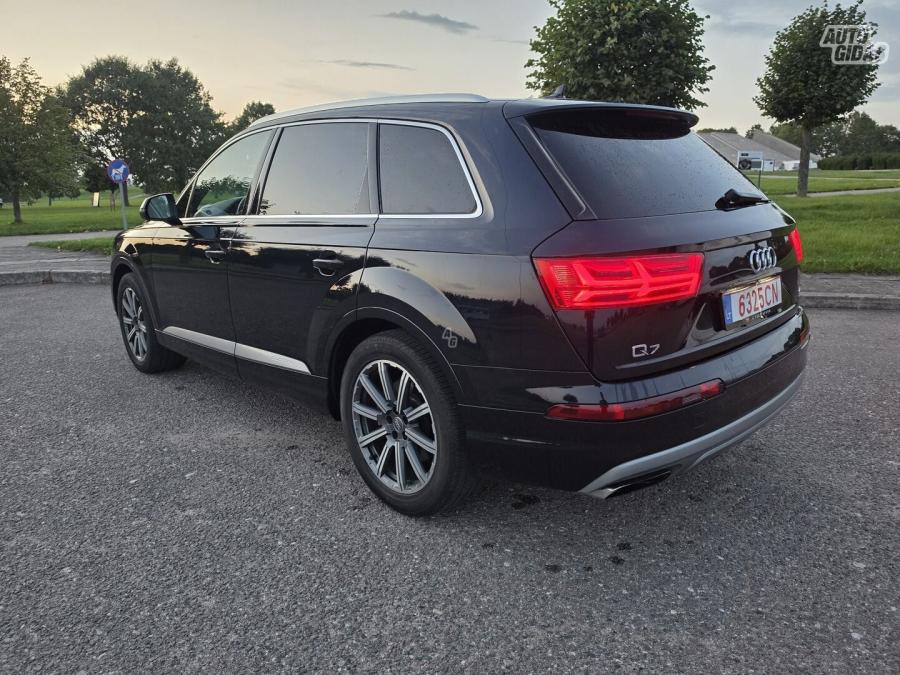 Blue Audi Q7 2017 in Kaunas, with an engine capacity of 3.00 L and mileage of 208 thousand km for 18000 €, photo 9 on AUTOMOTO.COM.LV