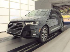Blue Audi Q7 2017 in Kaunas, with an engine capacity of 3.00 L and mileage of 208 thousand km for 18000 €, photo 26 on AUTOMOTO.COM.LV
