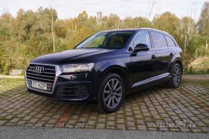 Blue Audi Q7 2017 in Tartu, with an engine capacity of 3.00 L and mileage of 212 thousand km for 23990 €, photo 1 on AUTOMOTO.COM.LV
