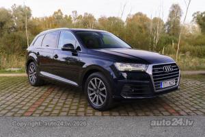 Синий Ауди Ку 7 2017 в Тарту, объемом двигателя 3.00 л и пробегом 212 тыс. км за 23990 €, фото 4 на AUTOMOTO.COM.LV
