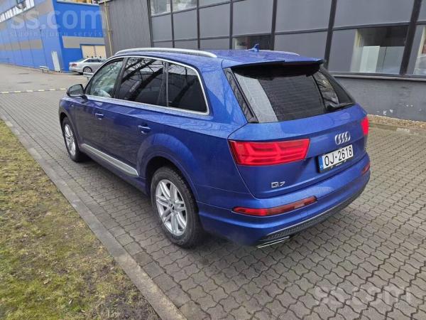 Zils Audi Q7 2018 Rīga, ar dzinēja tilpumu 3.00 L un nobraukumu 164 tūkst. km par 31500 €, foto 2 vietnē AUTOMOTO.COM.LV