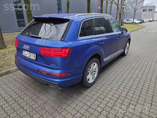 Zils Audi Q7 2018 Rīga, ar dzinēja tilpumu 3.00 L un nobraukumu 164 tūkst. km par 31500 €, foto 3 vietnē AUTOMOTO.COM.LV