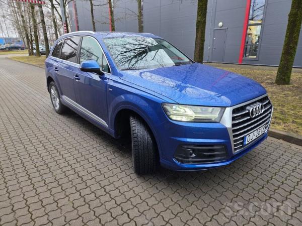 Zils Audi Q7 2018 Rīga, ar dzinēja tilpumu 3.00 L un nobraukumu 164 tūkst. km par 31500 €, foto 4 vietnē AUTOMOTO.COM.LV