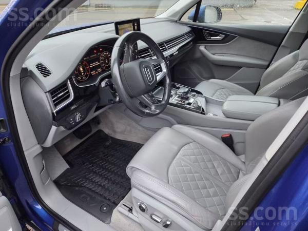 Zils Audi Q7 2018 Rīga, ar dzinēja tilpumu 3.00 L un nobraukumu 164 tūkst. km par 31500 €, foto 9 vietnē AUTOMOTO.COM.LV