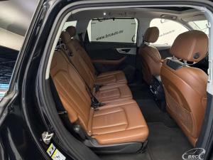 Blue Audi Q7 2018 in Vilnius, with an engine capacity of 2.97 L and mileage of 205 thousand km for 25500 €, photo 13 on AUTOMOTO.COM.LV