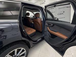 Blue Audi Q7 2018 in Vilnius, with an engine capacity of 2.97 L and mileage of 205 thousand km for 25500 €, photo 15 on AUTOMOTO.COM.LV