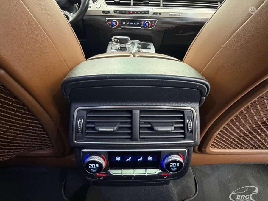 Blue Audi Q7 2018 in Vilnius, with an engine capacity of 2.97 L and mileage of 205 thousand km for 25500 €, photo 17 on AUTOMOTO.COM.LV