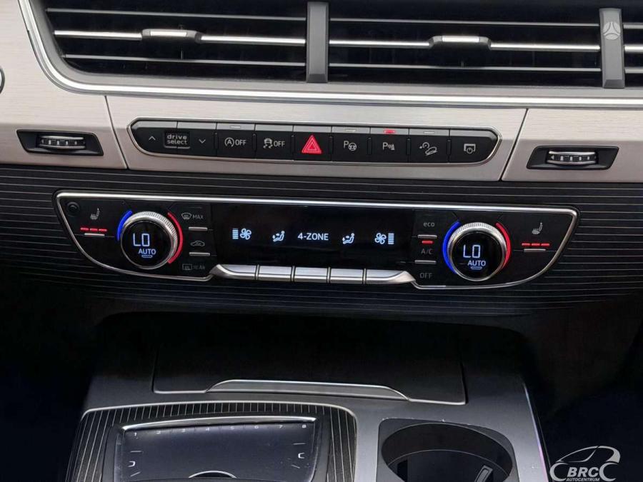 Blue Audi Q7 2018 in Vilnius, with an engine capacity of 2.97 L and mileage of 205 thousand km for 25500 €, photo 21 on AUTOMOTO.COM.LV