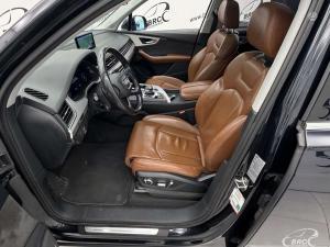 Blue Audi Q7 2018 in Vilnius, with an engine capacity of 2.97 L and mileage of 205 thousand km for 25500 €, photo 26 on AUTOMOTO.COM.LV