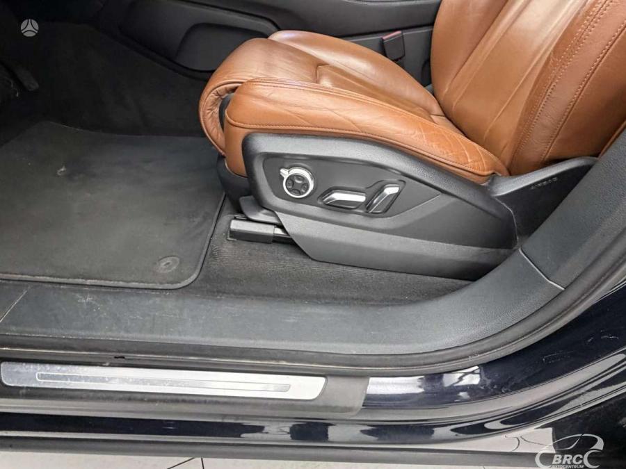 Blue Audi Q7 2018 in Vilnius, with an engine capacity of 2.97 L and mileage of 205 thousand km for 25500 €, photo 27 on AUTOMOTO.COM.LV
