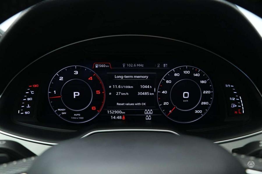 Zils Audi Q7 2018 Viļņa, ar dzinēja tilpumu 2.97 L un nobraukumu 153 tūkst. km par 29990 €, foto 26 vietnē AUTOMOTO.COM.LV