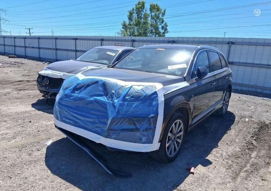 Синий Ауди Ку 7 2018 в Шяуляй, объемом двигателя 3.00 л и пробегом 270 тыс. км за 8200 €, фото 17 на AUTOMOTO.COM.LV