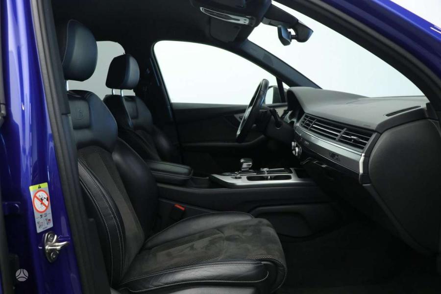 Zils Audi Q7 2018 Viļņa, ar dzinēja tilpumu 2.97 L un nobraukumu 153 tūkst. km par 29990 €, foto 14 vietnē AUTOMOTO.COM.LV