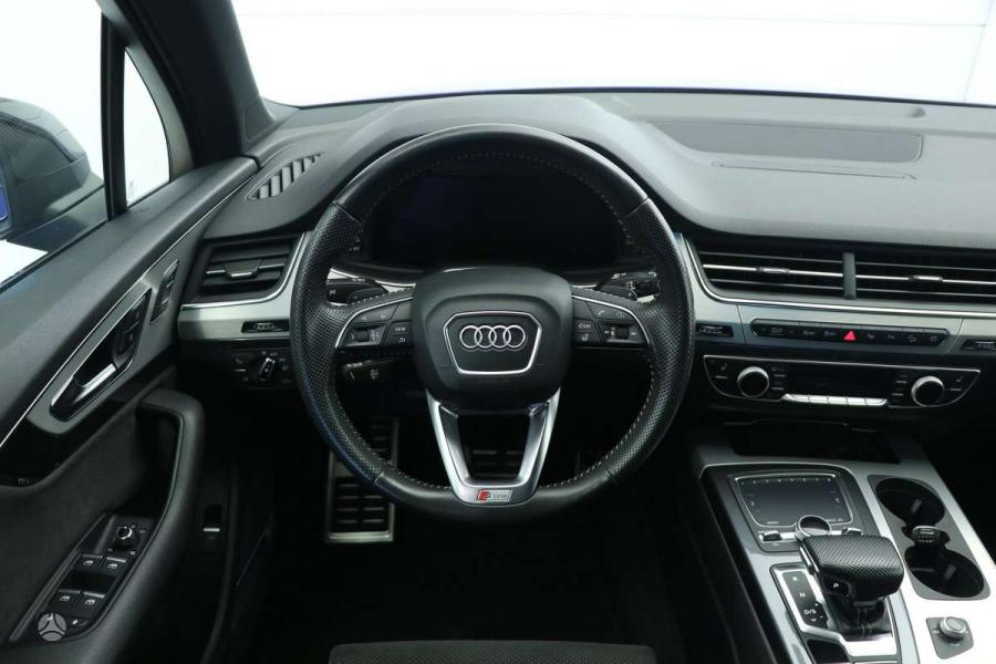Zils Audi Q7 2018 Viļņa, ar dzinēja tilpumu 2.97 L un nobraukumu 153 tūkst. km par 29990 €, foto 24 vietnē AUTOMOTO.COM.LV