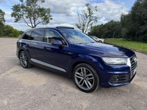 Zils Audi Q7 2018 Kauņa, ar dzinēja tilpumu 2.97 L un nobraukumu 153 tūkst. km par 30800 €, foto 7 vietnē AUTOMOTO.COM.LV