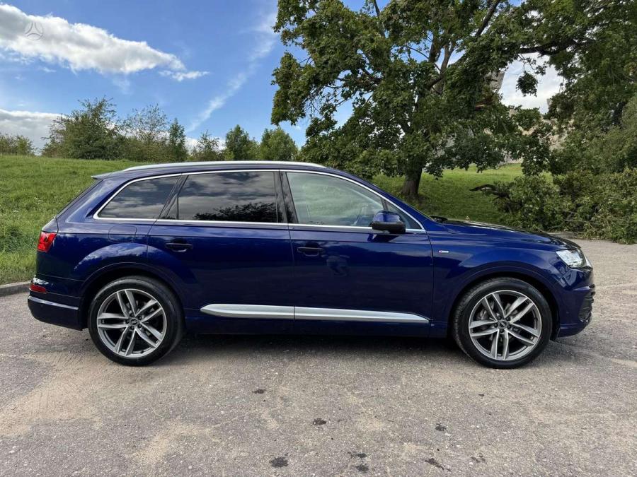 Zils Audi Q7 2018 Kauņa, ar dzinēja tilpumu 2.97 L un nobraukumu 153 tūkst. km par 30800 €, foto 8 vietnē AUTOMOTO.COM.LV