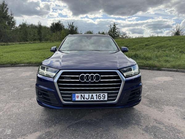 Zils Audi Q7 2018 Kauņa, ar dzinēja tilpumu 2.97 L un nobraukumu 153 tūkst. km par 30800 €, foto 6 vietnē AUTOMOTO.COM.LV