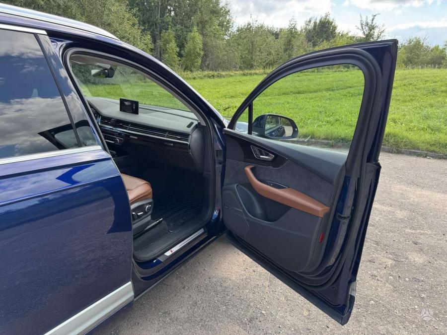 Синий Ауди Ку 7 2018 в Каунас, объемом двигателя 2.97 л и пробегом 153 тыс. км за 30800 €, фото 33 на AUTOMOTO.COM.LV