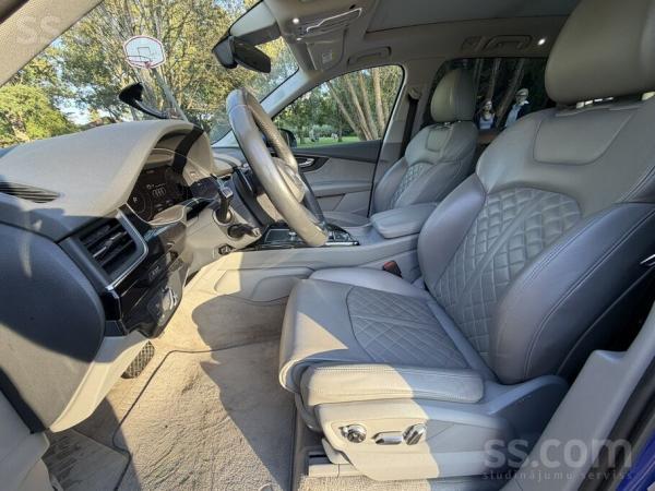 Zils Audi Q7 2018 Rīga, ar dzinēja tilpumu 3.00 L un nobraukumu 172 tūkst. km par 28900 €, foto 9 vietnē AUTOMOTO.COM.LV