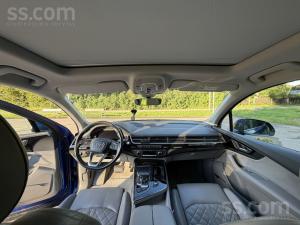 Blue Audi Q7 2018 in Riga, with an engine capacity of 3.00 L and mileage of 172 thousand km for 28900 €, photo 16 on AUTOMOTO.COM.LV