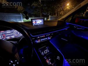 Blue Audi Q7 2018 in Riga, with an engine capacity of 3.00 L and mileage of 172 thousand km for 28900 €, photo 28 on AUTOMOTO.COM.LV