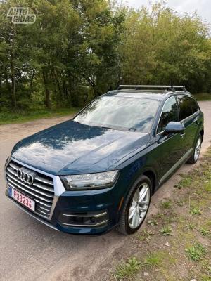 Zils Audi Q7 2018 Viļņa, ar dzinēja tilpumu 3.00 L un nobraukumu 242 tūkst. km par 21400 €, foto  vietnē AUTOMOTO.COM.LV