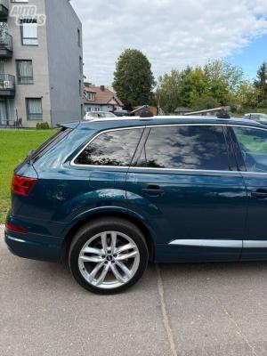 Blue Audi Q7 2018 in Vilnius, with an engine capacity of 3.00 L and mileage of 242 thousand km for 21400 €, photo 8 on AUTOMOTO.COM.LV