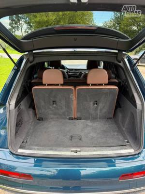 Blue Audi Q7 2018 in Vilnius, with an engine capacity of 3.00 L and mileage of 242 thousand km for 21400 €, photo 18 on AUTOMOTO.COM.LV