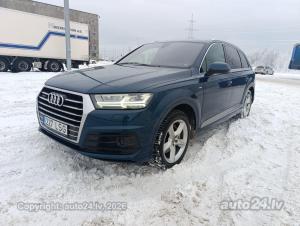 Blue Audi Q7 2019 in Tallinn, with an engine capacity of 3.00 L and mileage of 102 thousand km for 43000 €, photo 2 on AUTOMOTO.COM.LV