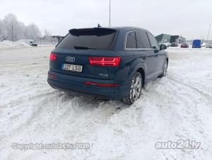 Blue Audi Q7 2019 in Tallinn, with an engine capacity of 3.00 L and mileage of 102 thousand km for 43000 €, photo 5 on AUTOMOTO.COM.LV