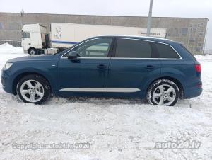 Blue Audi Q7 2019 in Tallinn, with an engine capacity of 3.00 L and mileage of 102 thousand km for 43000 €, photo 8 on AUTOMOTO.COM.LV