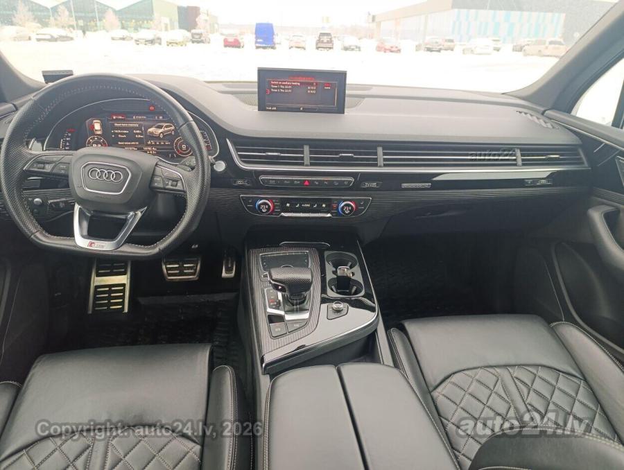 Blue Audi Q7 2019 in Tallinn, with an engine capacity of 3.00 L and mileage of 102 thousand km for 43000 €, photo 9 on AUTOMOTO.COM.LV