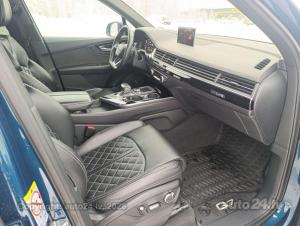 Blue Audi Q7 2019 in Tallinn, with an engine capacity of 3.00 L and mileage of 102 thousand km for 43000 €, photo 10 on AUTOMOTO.COM.LV