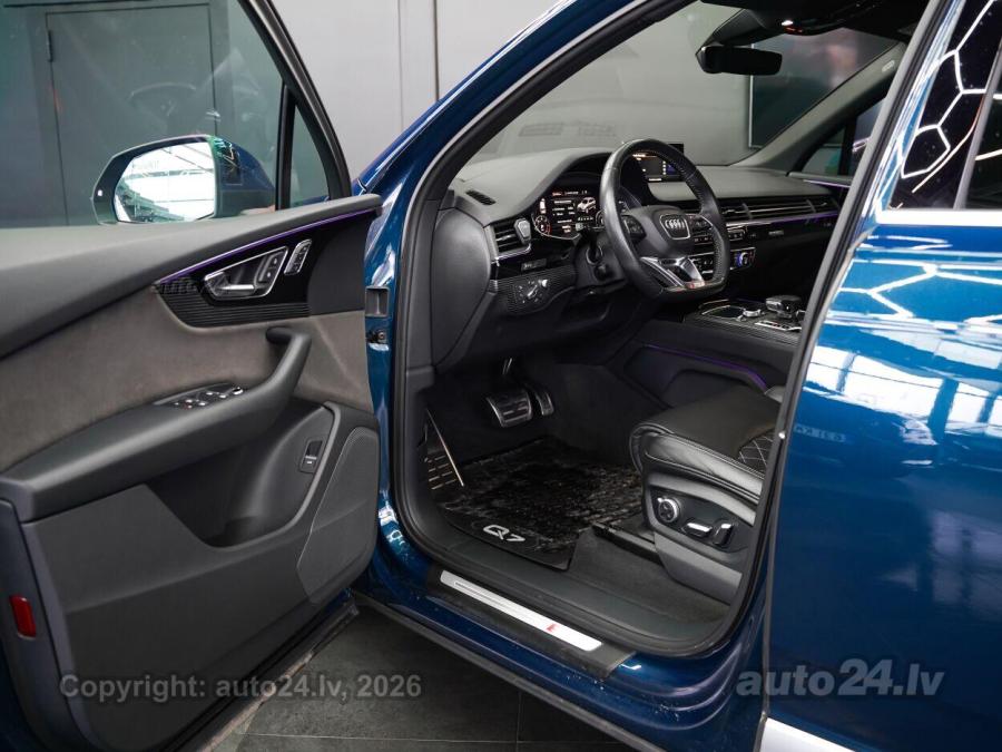 Blue Audi Q7 2019 in Tallinn, with an engine capacity of 3.00 L and mileage of 102 thousand km for 44900 €, photo 5 on AUTOMOTO.COM.LV