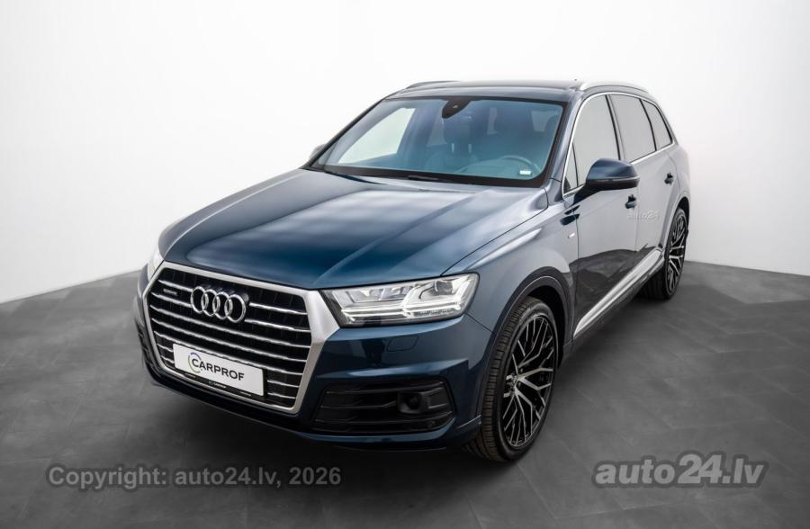 Zils Audi Q7 2019 Tallina, ar dzinēja tilpumu 3.00 L un nobraukumu 103 tūkst. km par 37999 €, foto 1 vietnē AUTOMOTO.COM.LV