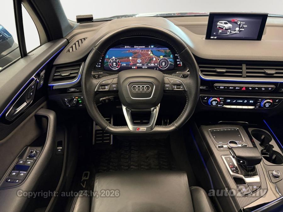 Синий Ауди Ку 7 2019 в Таллин, объемом двигателя 3.00 л и пробегом 103 тыс. км за 38900 €, фото 10 на AUTOMOTO.COM.LV