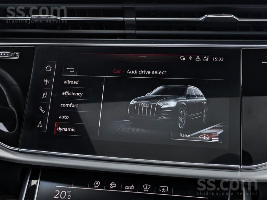 Синий Ауди Ку 7 2019 в Тукумс, объемом двигателя 3.00 л и пробегом 103 тыс. км за 38880 €, фото 15 на AUTOMOTO.COM.LV