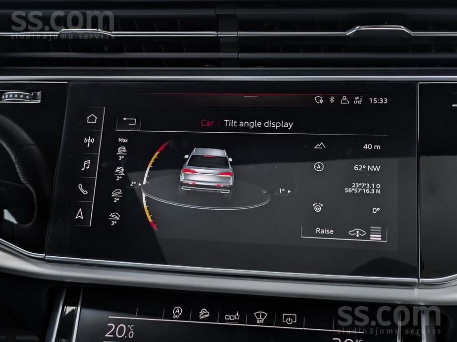 Синий Ауди Ку 7 2019 в Тукумс, объемом двигателя 3.00 л и пробегом 103 тыс. км за 38880 €, фото 30 на AUTOMOTO.COM.LV