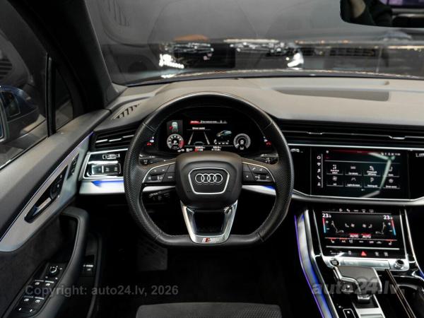 Blue Audi Q7 2020 in Tallinn, with an engine capacity of 3.00 L and mileage of 104 thousand km for 52000 €, photo 6 on AUTOMOTO.COM.LV