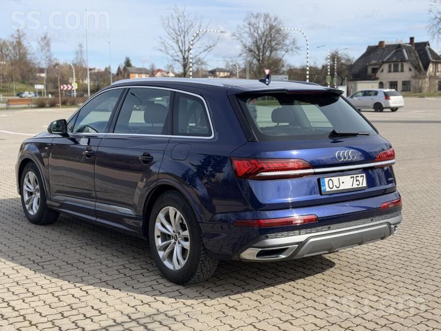 Zils Audi Q7 2020 Saldus, ar dzinēja tilpumu 3.00 L un nobraukumu 160 tūkst. km par 34990 €, foto 6 vietnē AUTOMOTO.COM.LV