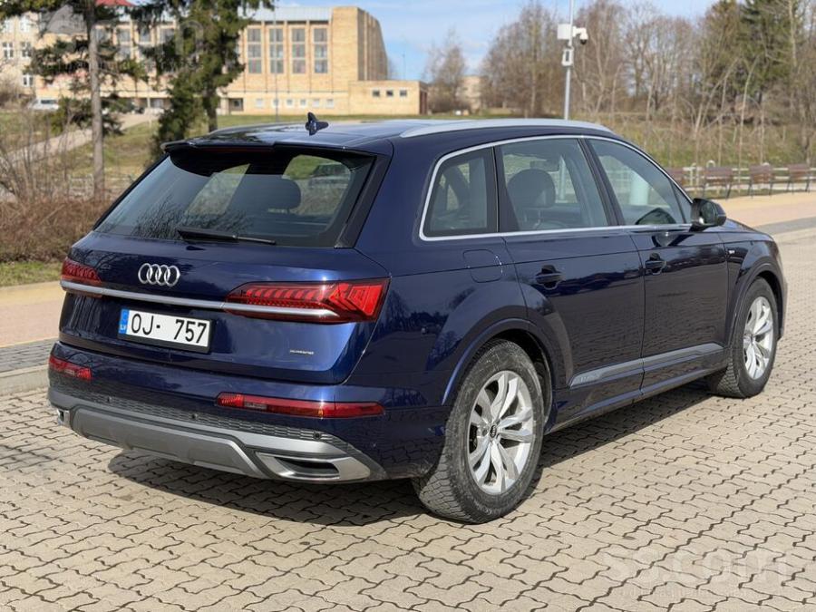 Zils Audi Q7 2020 Saldus, ar dzinēja tilpumu 3.00 L un nobraukumu 160 tūkst. km par 34990 €, foto 8 vietnē AUTOMOTO.COM.LV
