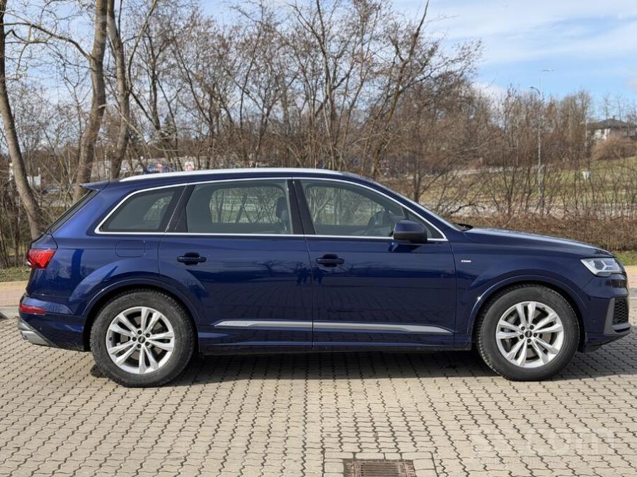Zils Audi Q7 2020 Saldus, ar dzinēja tilpumu 3.00 L un nobraukumu 160 tūkst. km par 34990 €, foto 9 vietnē AUTOMOTO.COM.LV