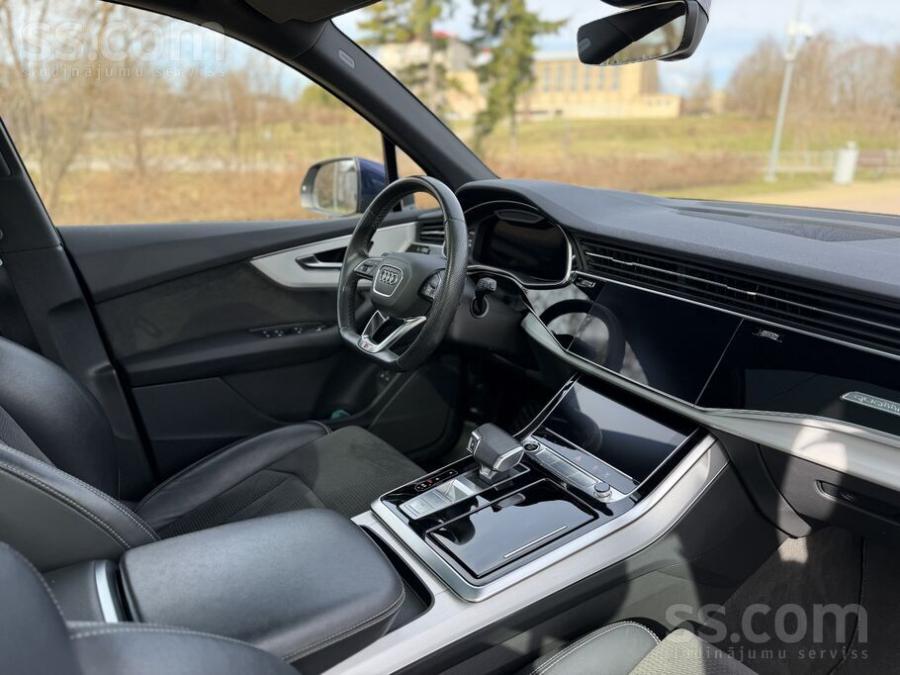 Zils Audi Q7 2020 Saldus, ar dzinēja tilpumu 3.00 L un nobraukumu 160 tūkst. km par 34990 €, foto 10 vietnē AUTOMOTO.COM.LV