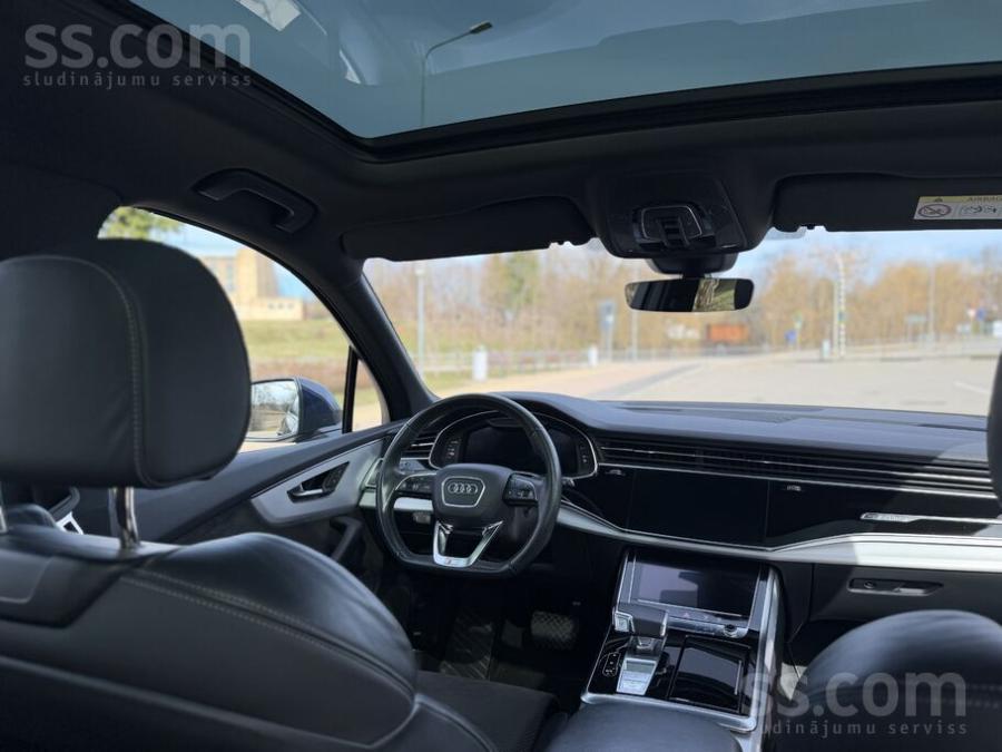 Zils Audi Q7 2020 Saldus, ar dzinēja tilpumu 3.00 L un nobraukumu 160 tūkst. km par 34990 €, foto 12 vietnē AUTOMOTO.COM.LV